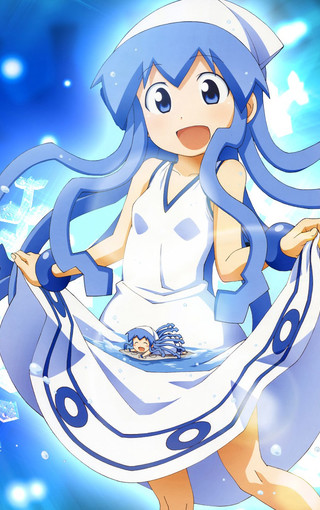 可爱乌贼娘手机壁纸 第7页 ZOL手机壁纸